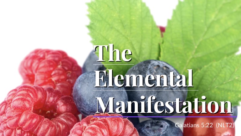 The Elemental Manifestation! | Mt. Sinai Missionary Baptist Church
