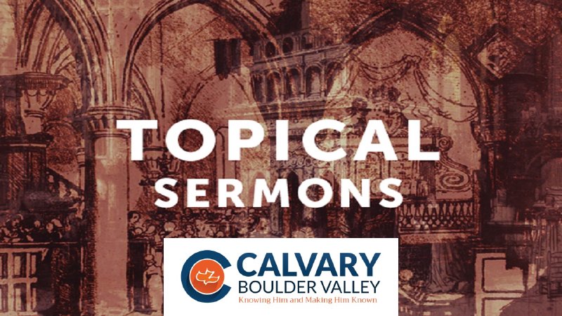 The End Times, Israel And The Temple-Genesis 12 | Calvary Boulder Valley
