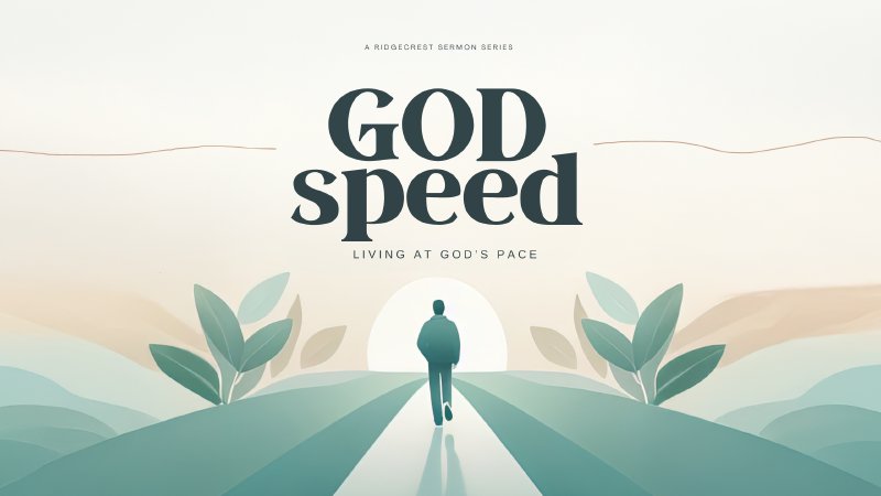 God Speed - Living at God’s Pace: Cultivating Our Walk: Stewardship ...
