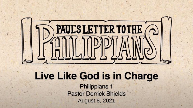Paul's Letter to the Philippians | Christ Community Church - GA