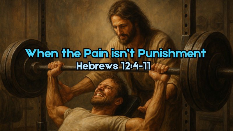 “When the Pain isn’t Punishment” (Hebrews 12:4-11) - Daily Manna - 06 ...