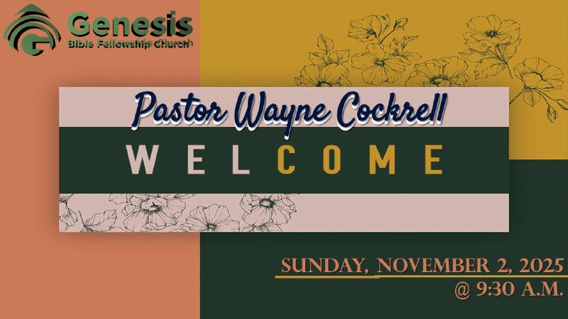 Here Comes The Conquering Son - Sunday Sermon 11.02.2025 | Genesis ...