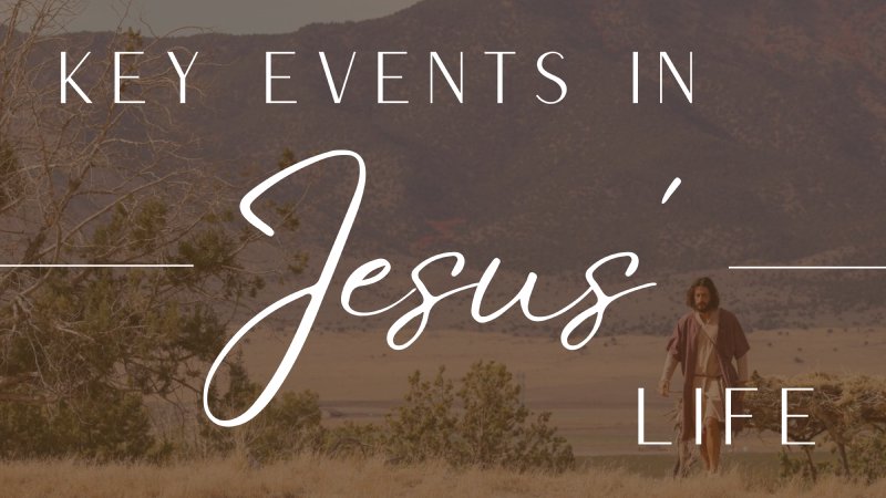 Key Events In Jesus' Life | Xenia Church of Christ