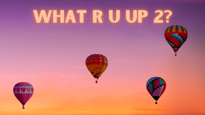 Lent 2024 - What R U Up 2? | Loomis Basin UCC