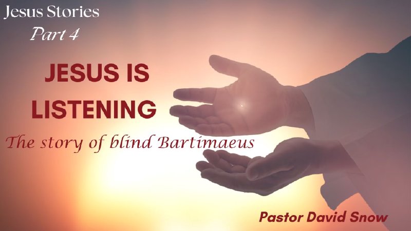 Jesus Is Listening | Community Church of Mt. Pleasant