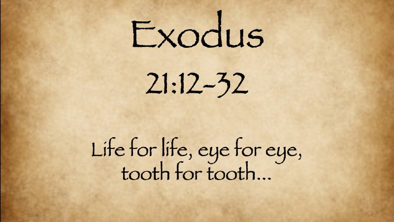 The Covenant Code, Part II | Christ Covenant Reformed Church