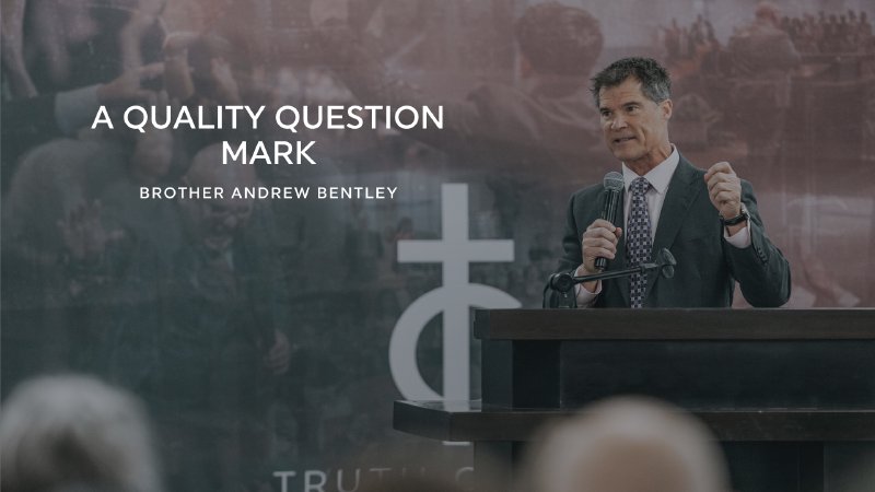 A Quality Question Mark | Truth Church