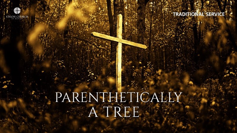 Parenthetically, A Tree | Union Church of Manila