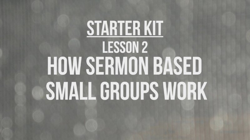 How Sermon Based Small Groups Work | Allegan Bible Church
