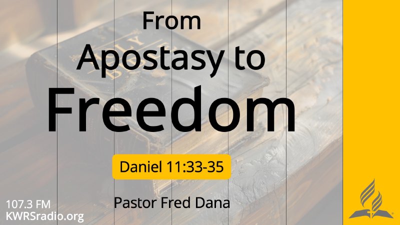 From Apostasy to Freedom by Pastor Fred Dana - 1st Service | Mentone ...