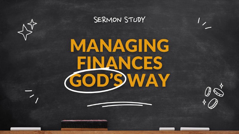 Managing Finances God's Way | Every Nation Church Seattle