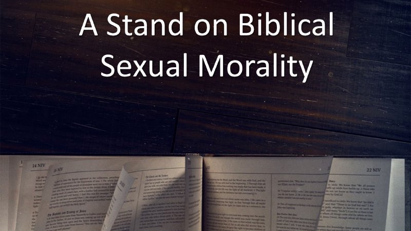 A Stand On Biblical Sexual Morality Cool Community Church