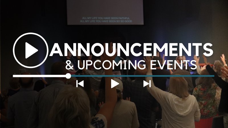 Sunday Announcement 12/17 | Hope Christian