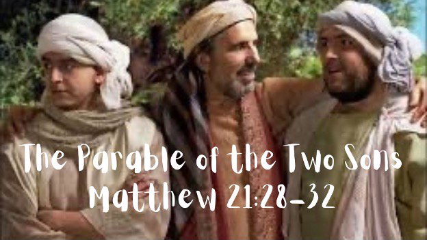 # 96 The Parable of the Two Sons - Matthew 21:28-32 | Spirit Lake ...