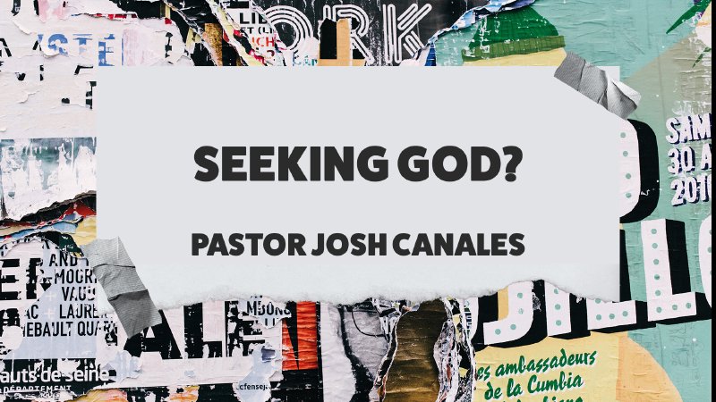 Seeking God? | Mission Ebenezer Family Church
