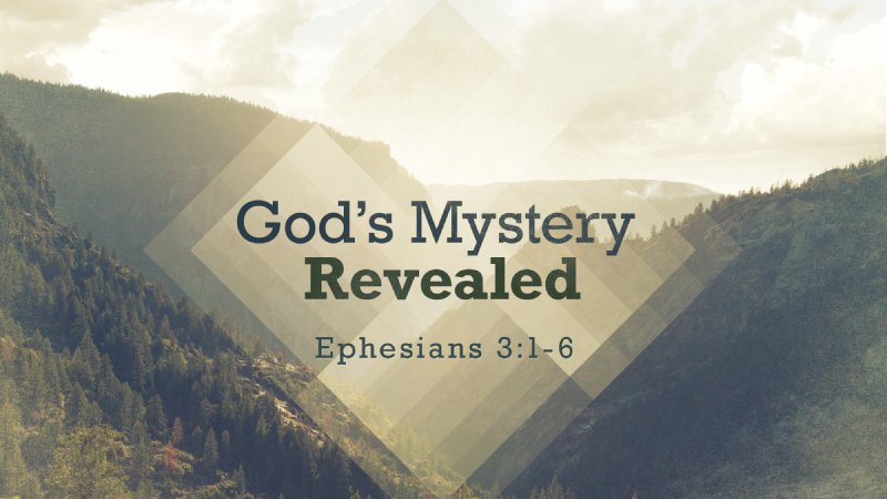 God's Mystery Revealed | Cornerstone Community Church