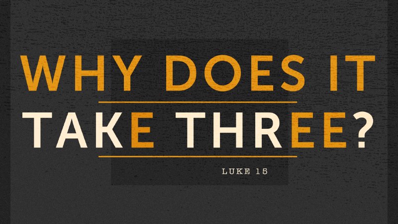Why Does It Take Three? | Hardin Valley Church of Christ