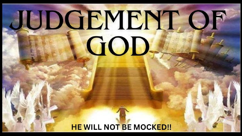 God is NOT MOCKED THE EVIL THAT’S IN THE SEAT OF A KING WILL REAP WHAT ...