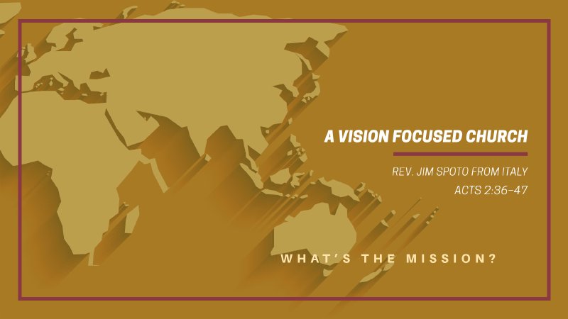 A Vision Focused Church | Washington Baptist Church - NJ