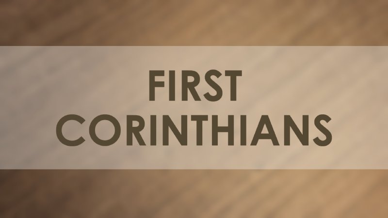 1 Corinthians Chapter 13 | Calvary Chapel Klamath Falls