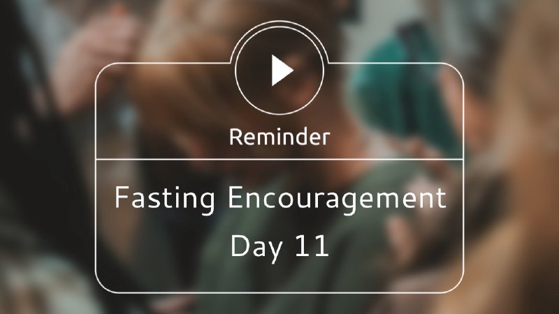 Day 11 of the Fast!! - Rachel Franklin | The Collective