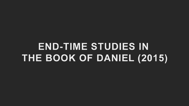 08 The 70-Weeks Prophecy of Daniel 9:24-27—An Overview | The Mike ...
