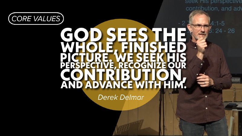 God sees the whole, finished picture. | Lifeconnection Church