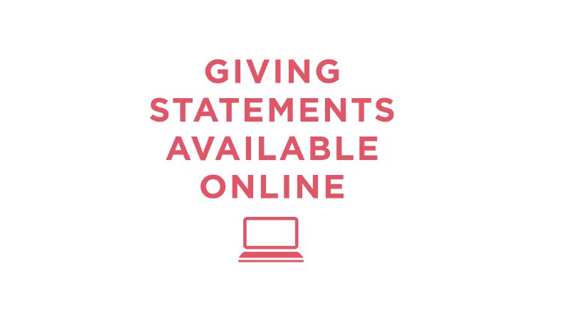 Giving Statements | Church For All Nations