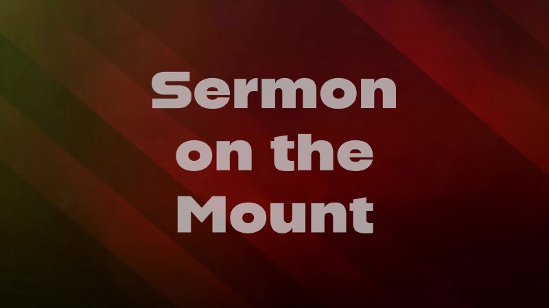 Sermon on the Mount | Cody Bible Church