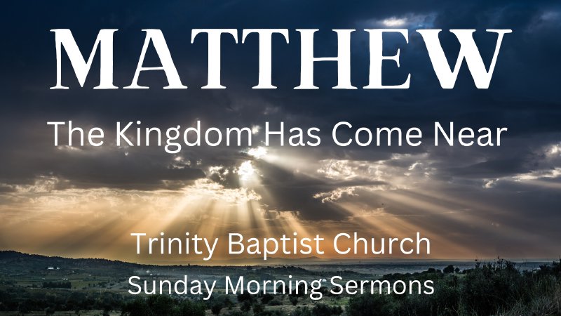 Matthew 14:1-14 - "Jesus's Compassion - February 25, 2024 | Trinity ...
