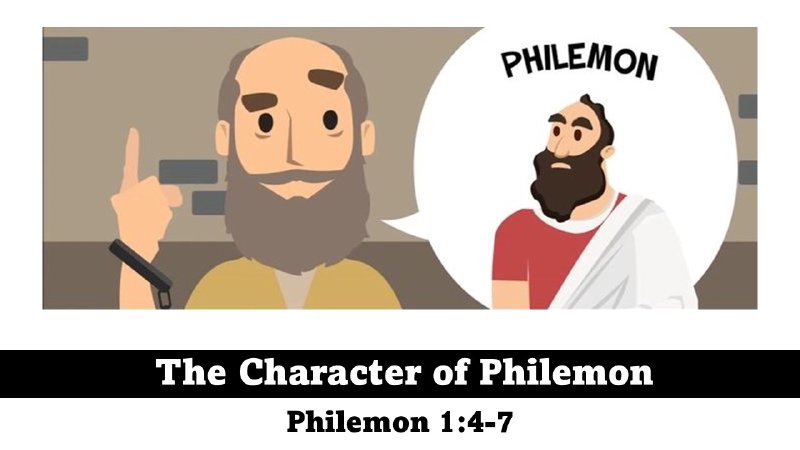 The Character of Philemon | Word of Grace Bible Church - West Allis, WI