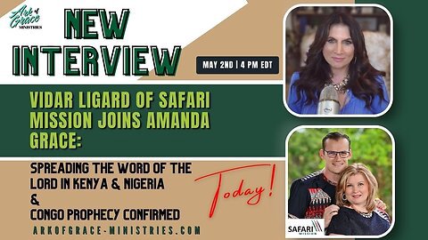 Live With Vidar From Safari Missions / What the Lord is Doing in the ...