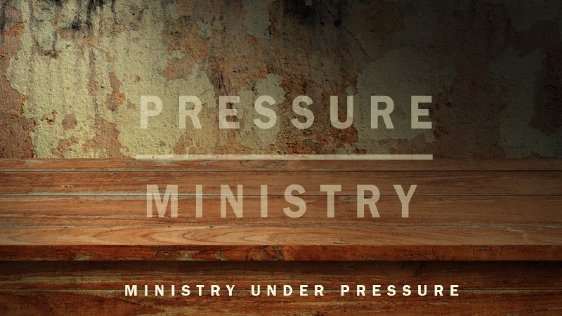Ministry Under Pressure | White's Ferry Road Church