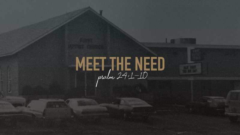 Meet The Need | FBC Newcastle