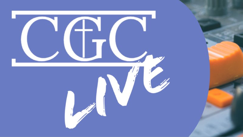 CGC Livestream | Calvary Gospel Church - MD