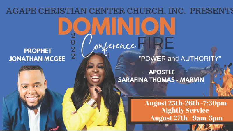 Prophetic Reformation - Prophet Jonathan Mcgee | Agape Christian Center ...