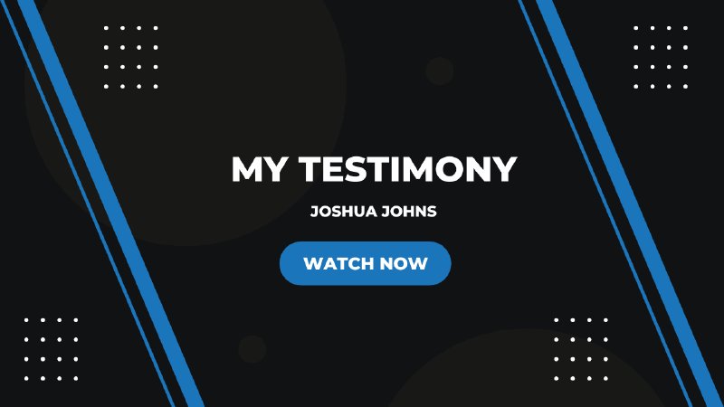 My Testimony - Pastor Josh | North Carolina Baptist Church