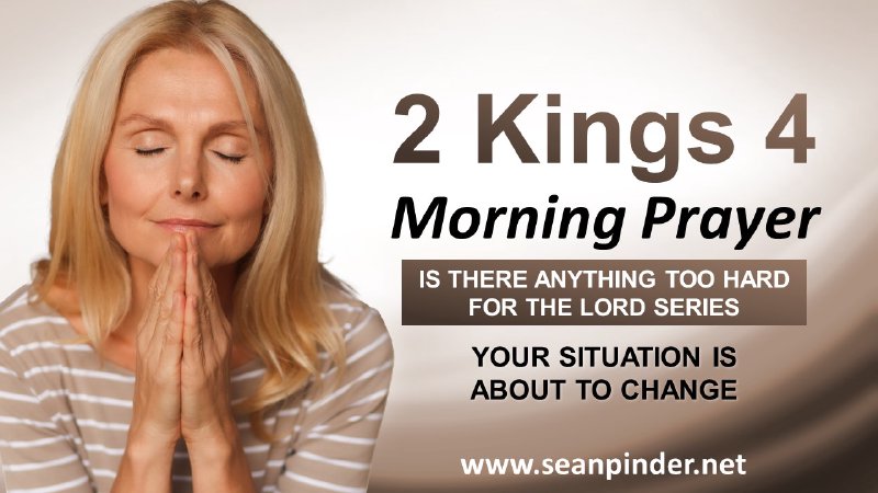 Your Situation is About to Change | Sean Pinder Ministries