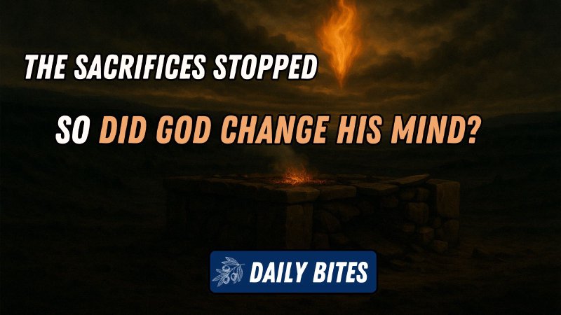 The Sacrifices Stopped, So Did Go Change His Mind | HNB Ministries
