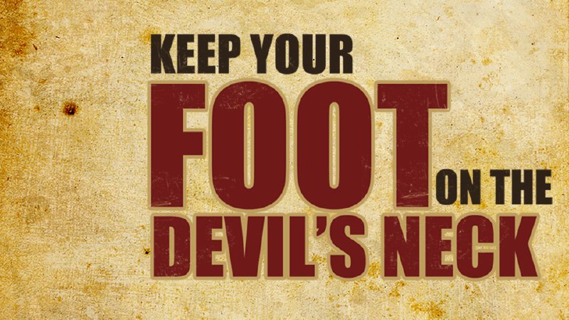 Keep Your Foot on the Devil's Neck | TotalJDM