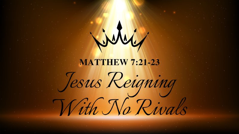 "Jesus Reigning With No Rivals" | First Methodist Church Artesia