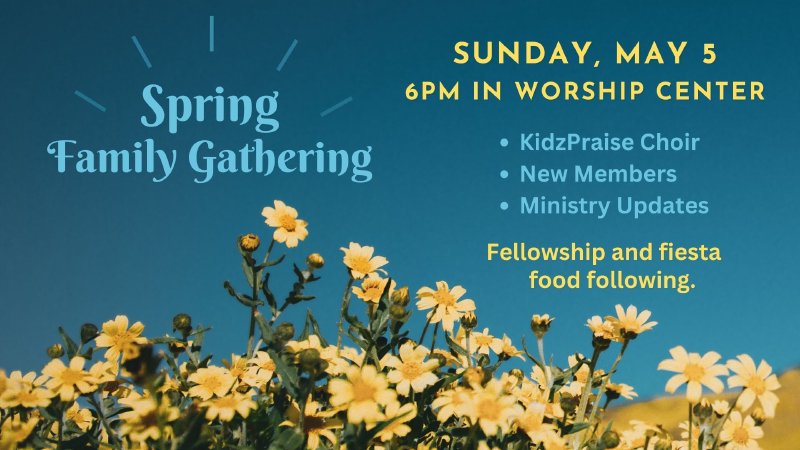 Spring Family Gathering | Patterson Park Church