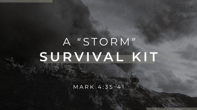 A "Storm" Survival Kit | Cross Brand Cowboy Church