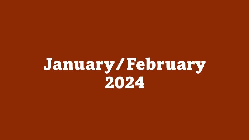 January/February 2024 | First Southern Baptist Church Tucson