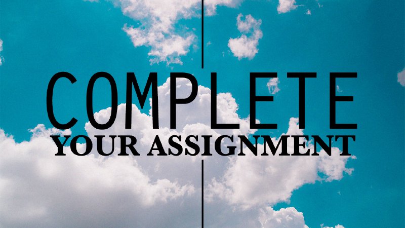 Complete Your Assignment | Family Church Bryant