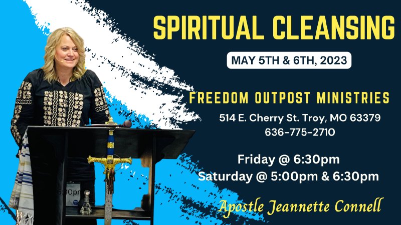 Mass Cleansing & Healing Prayers | Freedom Outpost Ministries