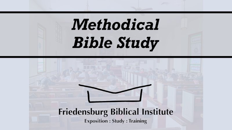 Part 3 - Observation Between Paragraphs and Other Larger Units | St. John's Reformed Church