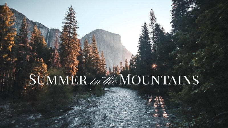 Summer in the Mountains | St. Helena's Anglican
