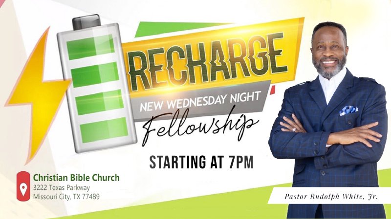 Recharge Wednesday Bible Study* (1/24/2024) | Christian Bible Church