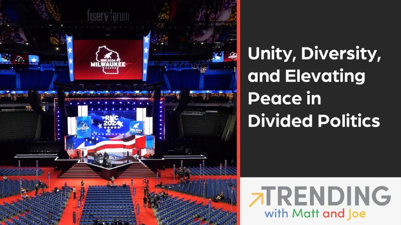 Unity, Diversity, and Elevating Peace in Divided Politics | Ridgepoint ...